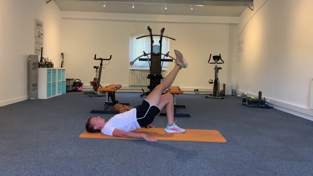 Single Leg bridge - YouTube