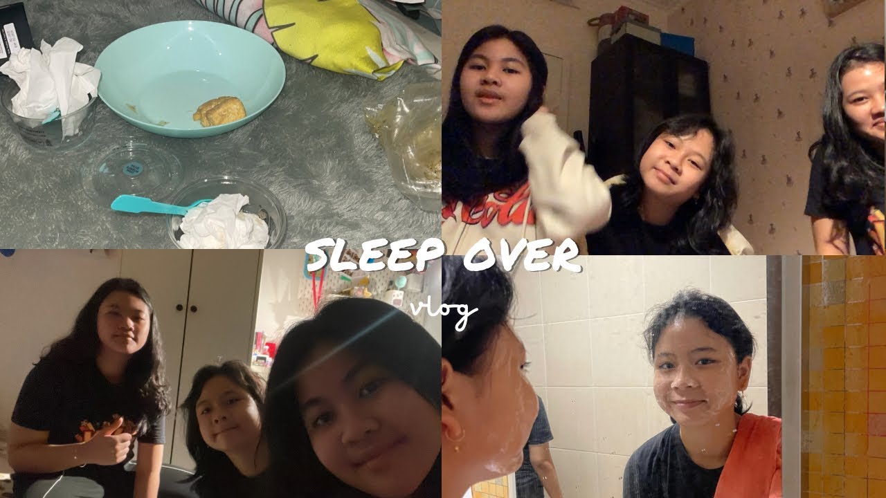 SLEEPOVER #VLOG - YouTube