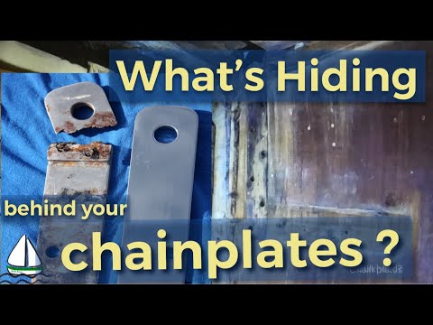Repair/Rebuild the Bulkhead / Titanium Chainplates When Re-rigging - Patrick Childress Sailing #52