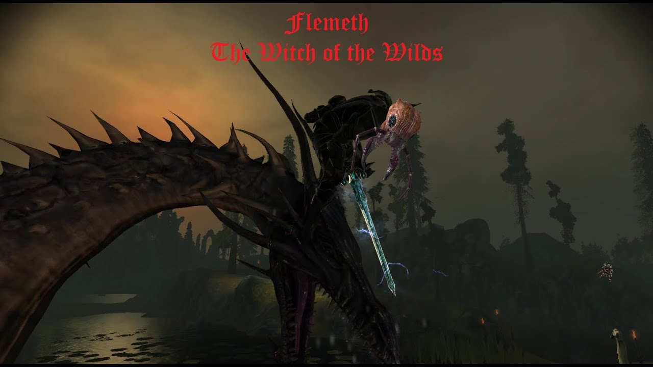 Dragon Age Origins | Killing Flemeth | Nightmare Difficulty - YouTube