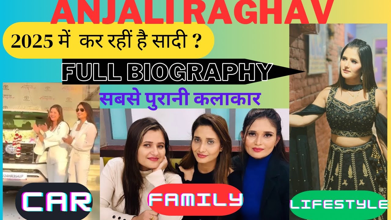 Anjali raghav biography | Lifestyle | Family | House | Income | Car ...