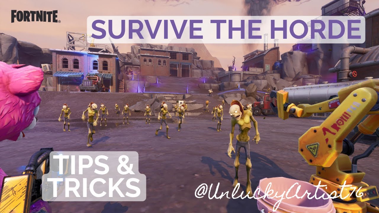 Survive the Horde - Tips and Tricks - YouTube