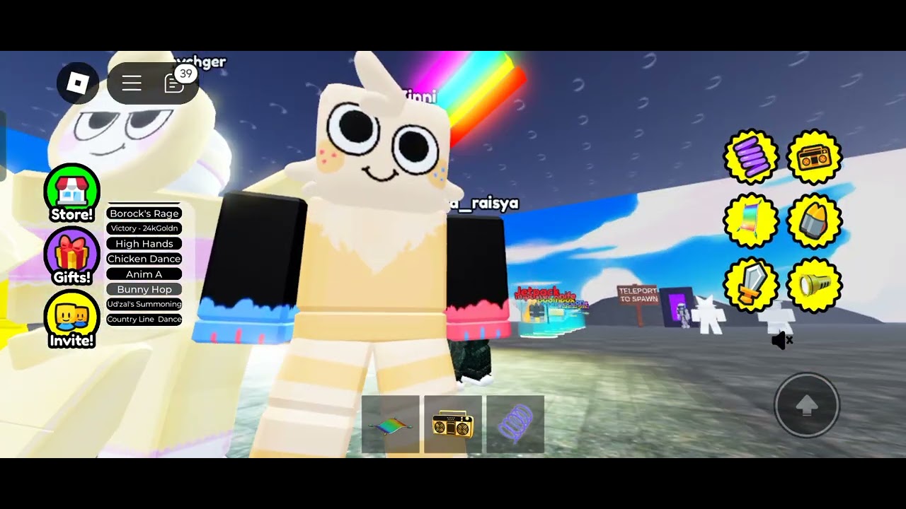 BERMAIN ROBLOX SPRUNKI MENYANYI LAGU WENTHE TAKO - YouTube