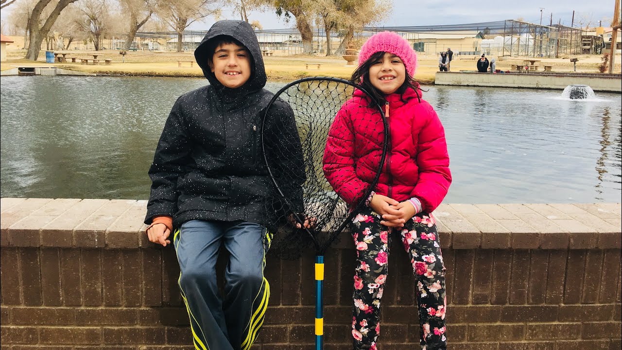 Fishing With The Kids At Jess Ranch Lake | January 5th, 2019 - YouTube