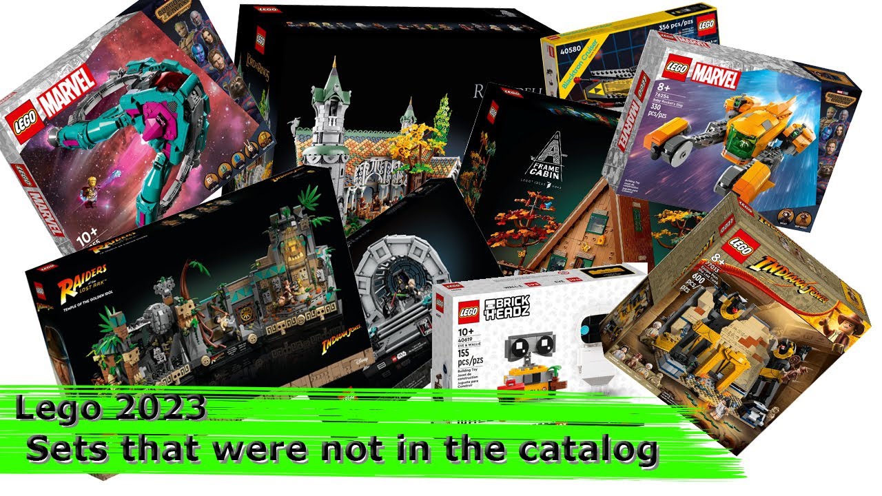 Lego sets #86 - Sets that were not in the catalog - YouTube
