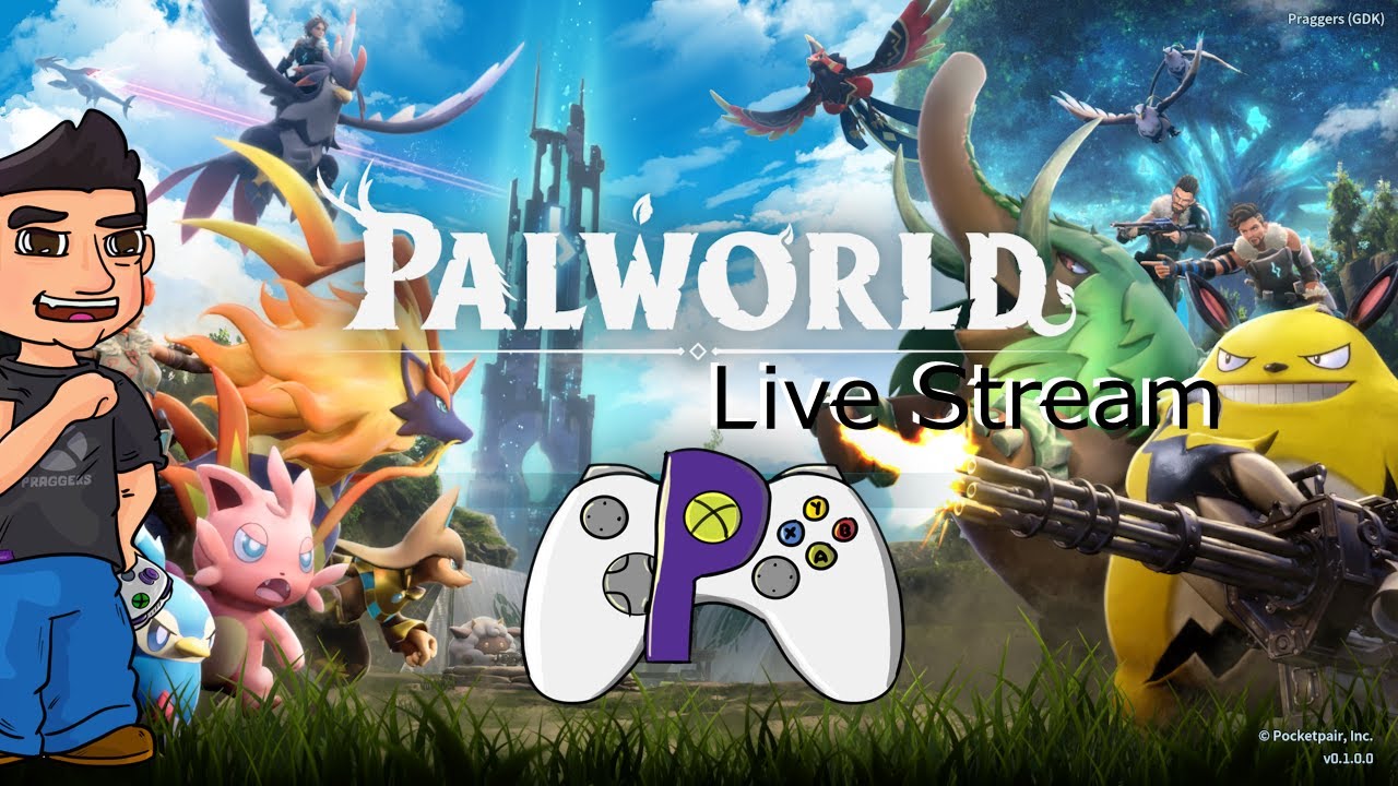 Palworld - Live Stream 2 - YouTube
