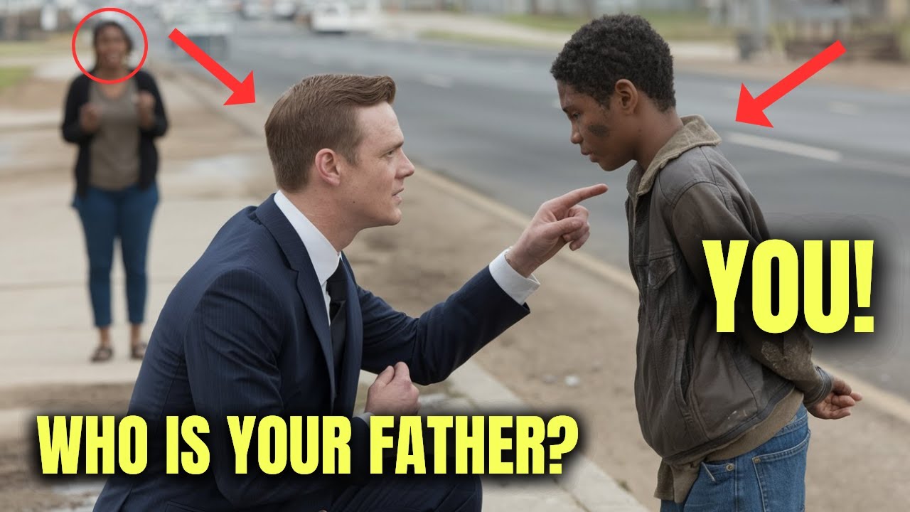 A White Billionaire CEO Meets a Black Boy Who Skips School, Unaware The ...