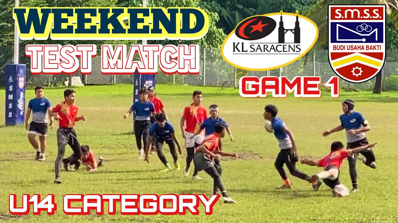 WEEKEND RUGBY 10’s TEST MATCH: U14 SMSS HOSTED KL SARACENS GAME 1 - YouTube