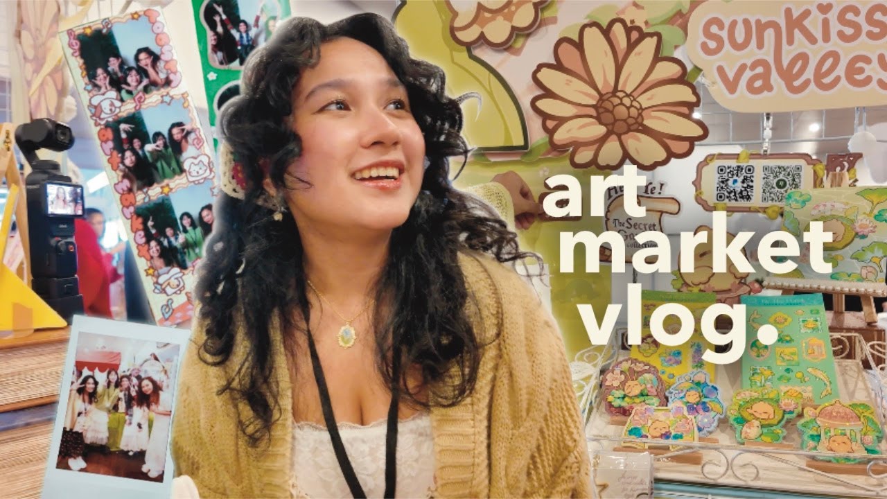 first international art market 🌼🌷 Toasty Art Market | august in ...