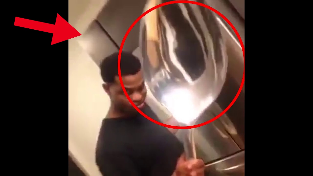 comically large spoon - YouTube