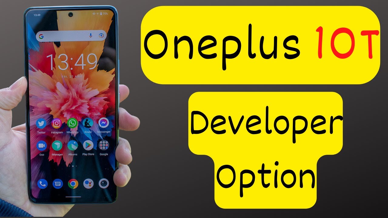Oneplus 10T Developer Option How to Use [Turtorial] - YouTube