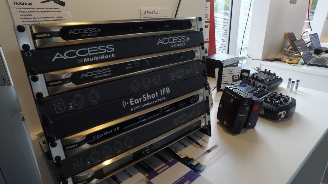 Comrex ACCESS NX MultiRack & Portable at IBC Show 2019 - YouTube
