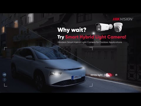 Hikvision Smart Hybrid Light Camera for Outdoor Applications - YouTube