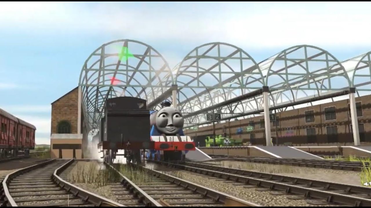GORDON AND THE TRAINZ - SODOR ISLAND BUSY DAY - THOMAS AND FRIENDS ...