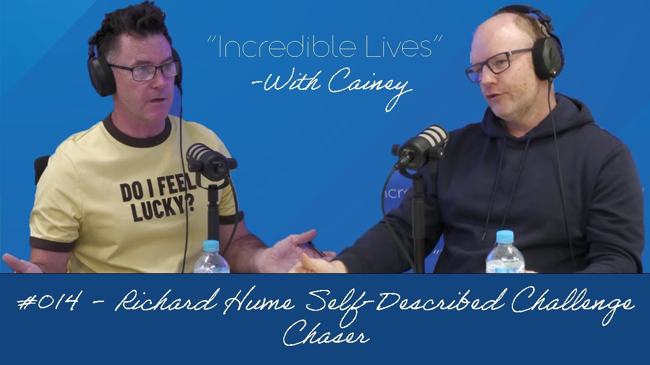 #014 - Richard Hume Self-Described Challenge Chaser - YouTube