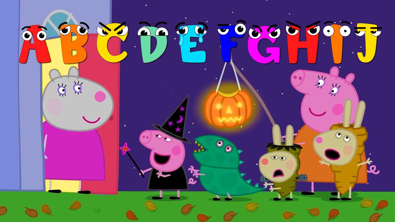 peppa pig abc song - YouTube