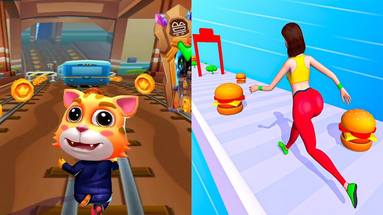 Satisfying Mobile Games ALL LEVELS Viral Tiktok Games Twerk Race 3d VS ...