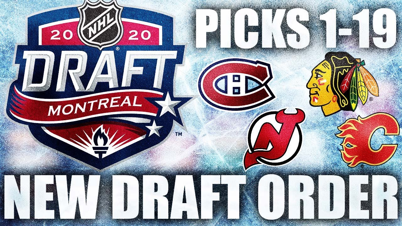 UPDATED 2020 NHL Entry Draft Order! New Picks CONFIRMED (Prospects ...