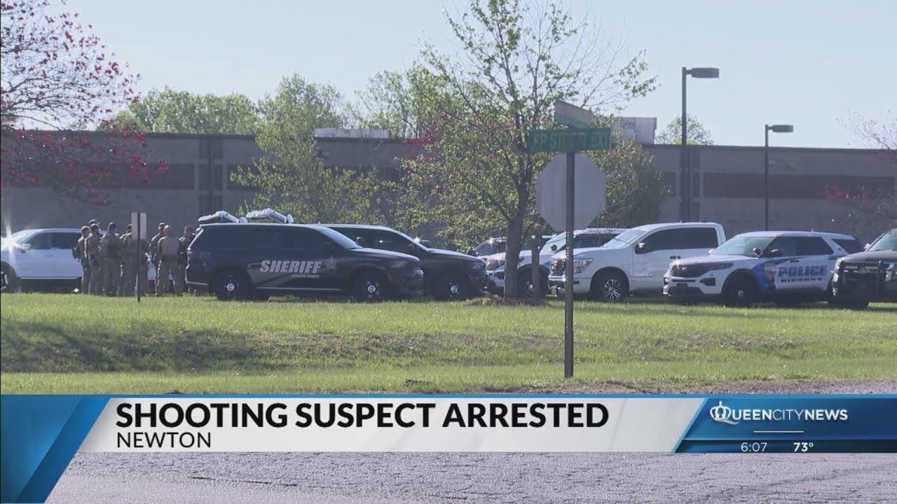 Newton shooting suspect arrested, held without bond - YouTube