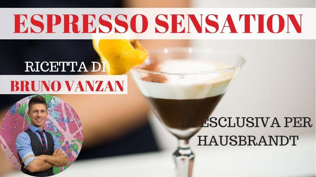Ricette Cocktail di Bruno Vanzan n.2 - "Espresso Sensation" in ...
