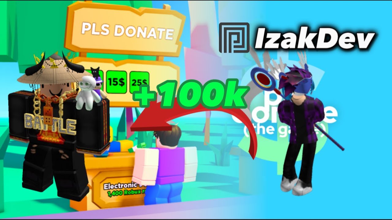 A Roblox Developer Donated Me 100K Robux! (He Nuked Me) - YouTube