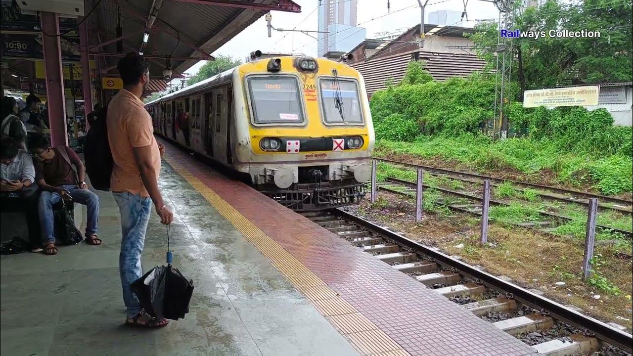 SIEMENS EMU Local Train Arrivel and Departure from Matunga Station ... SIEMENS EMU Local Train Arrivel and Departure from Matunga Station ...