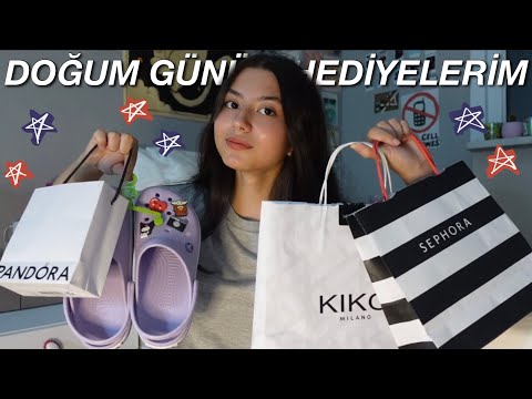 Doğum Günü Hediyelerim⭐️🛍️