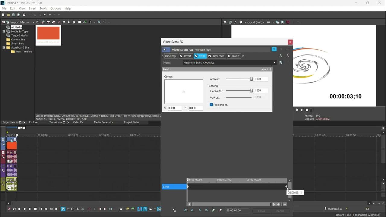 How To Make G-Major 344354 l Vegas Pro 18 - YouTube