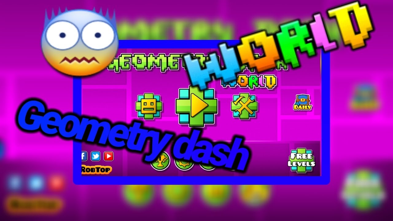 fail+fail+fail+fail+fail=CRACK!!!!!|Geometry dash world - YouTube