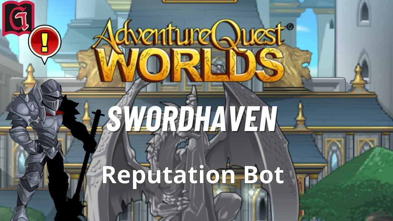Swordhaven Reputation AQW BOT - ||| GRIMLITE REV - YouTube