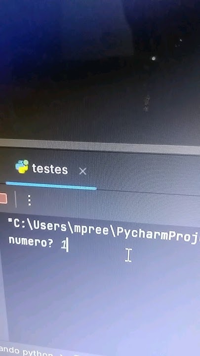 como saber se e um número ou não , python programinha de verdadeiro ou falso - YouTube
