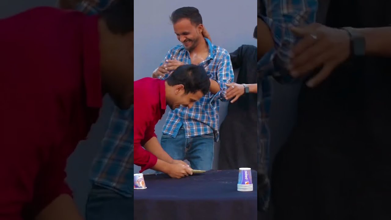 Fast Tap Glass Challenge 😂#shorts - YouTube