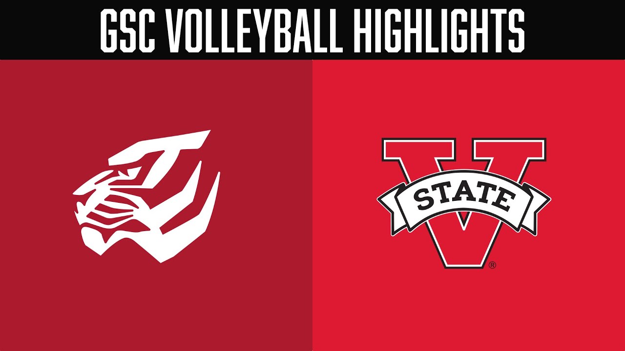 West Alabama at Valdosta State | GSC Volleyball Highlights | Oct. 12 ...