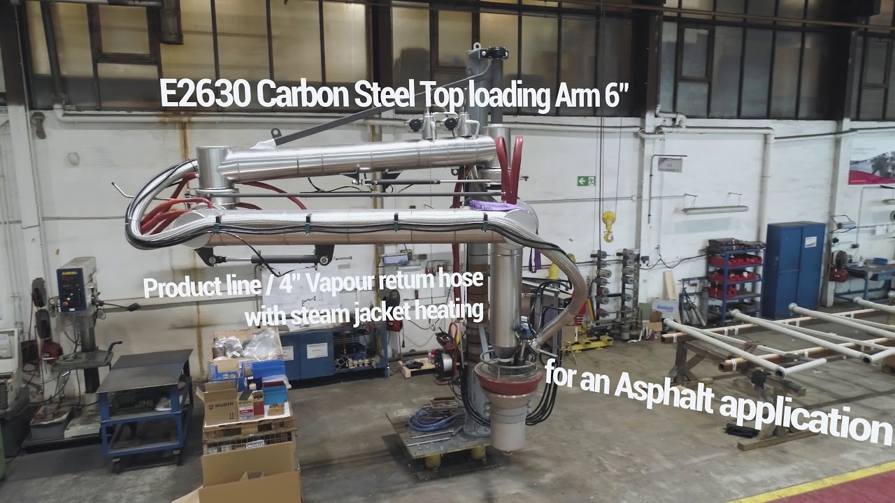 Emco Heated Land Loading Arm - E2630 Carbon Steel Top Loading Arm 6 ...