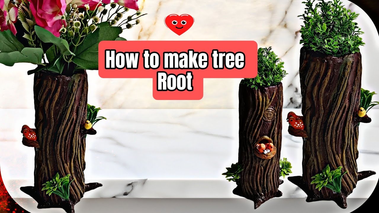 How to make tree Root ideas for beginners #urmidiydelight #diy # ...