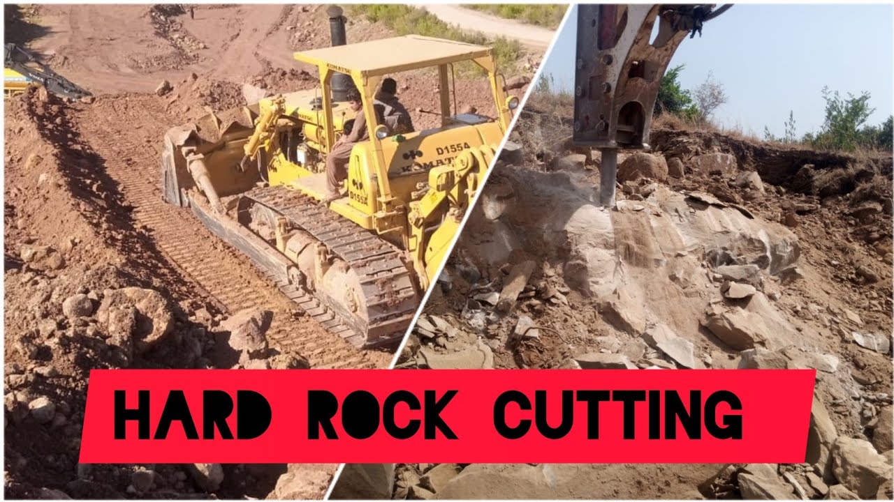 || Hard Rock Cutting || Road Work || - YouTube