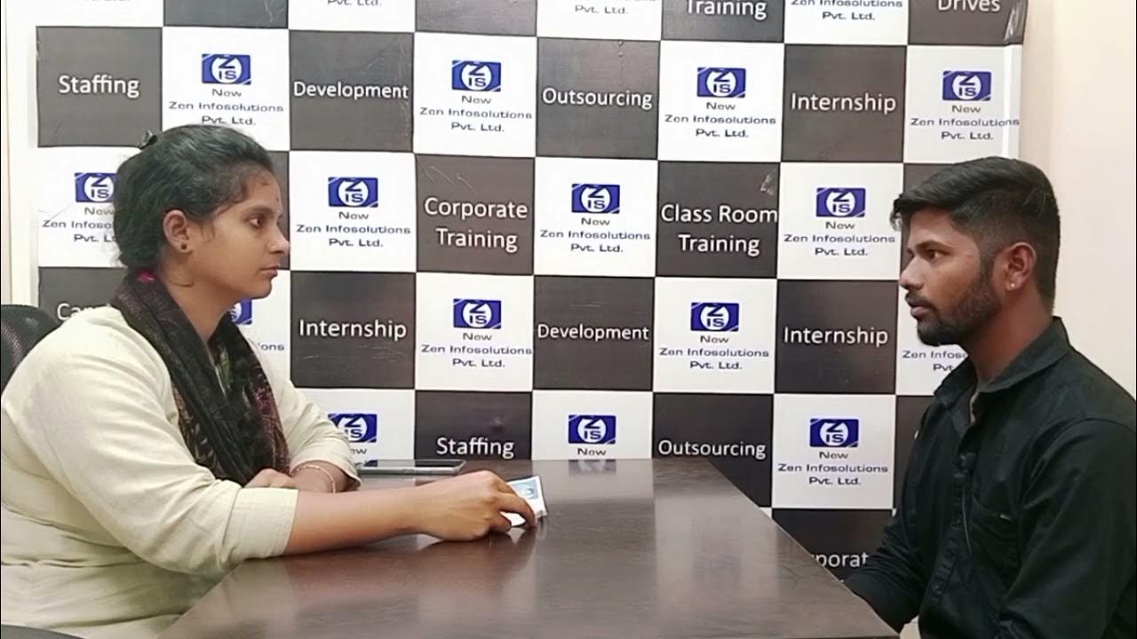 Fresher mock interview on DOTNET | Technical round | DOTNET interview for fresher | @newzen ...