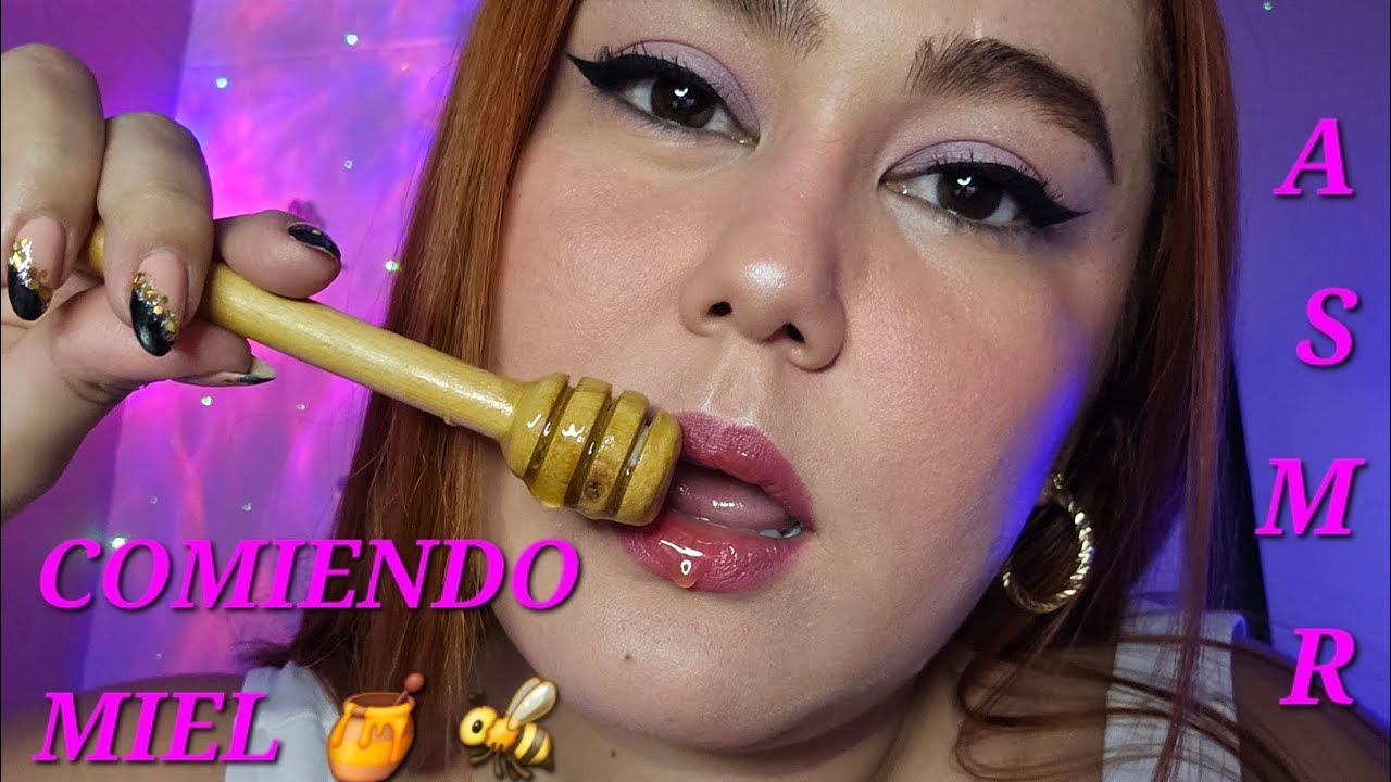 ASMR Comiendo MIEL / Eating HONEY | MOUTHSOUNDS | ANDRE ASMR | Duerme ...