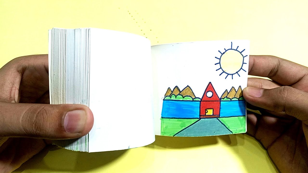 Nature Beauty Flip Book😍 - YouTube