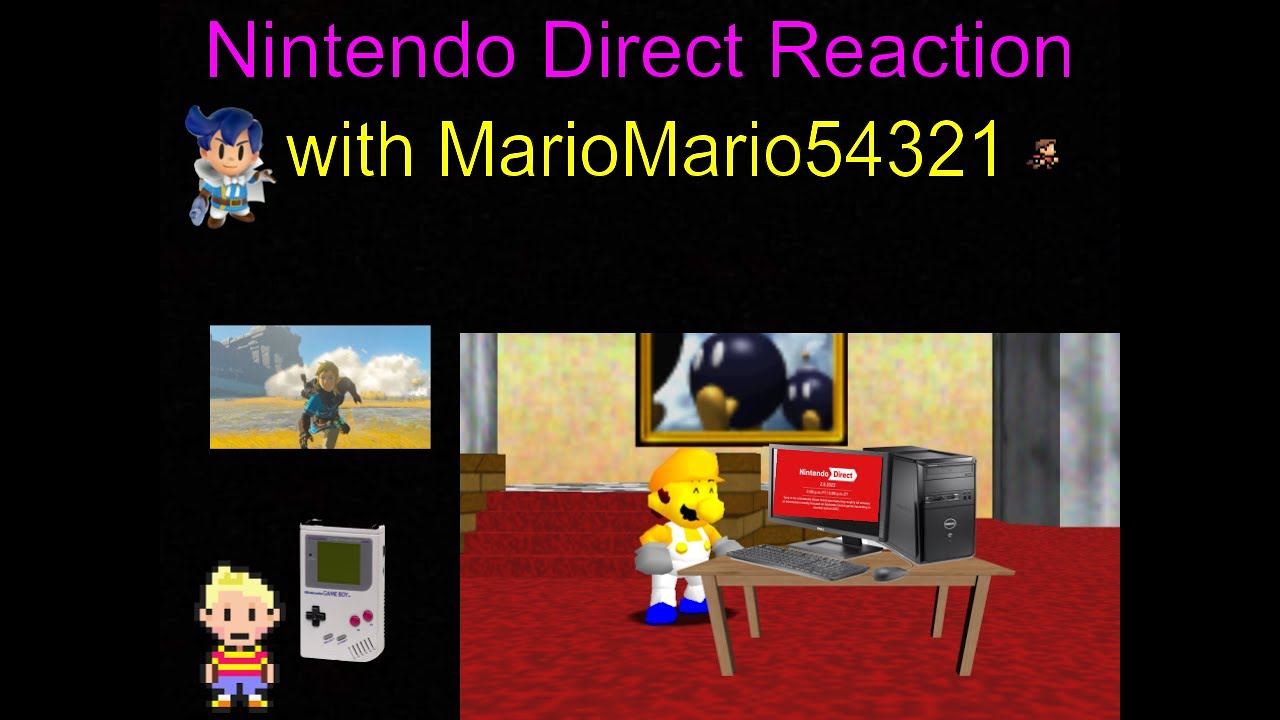 Reaction to the February 8, 2023 Nintendo Direct with MarioMario54321 ...