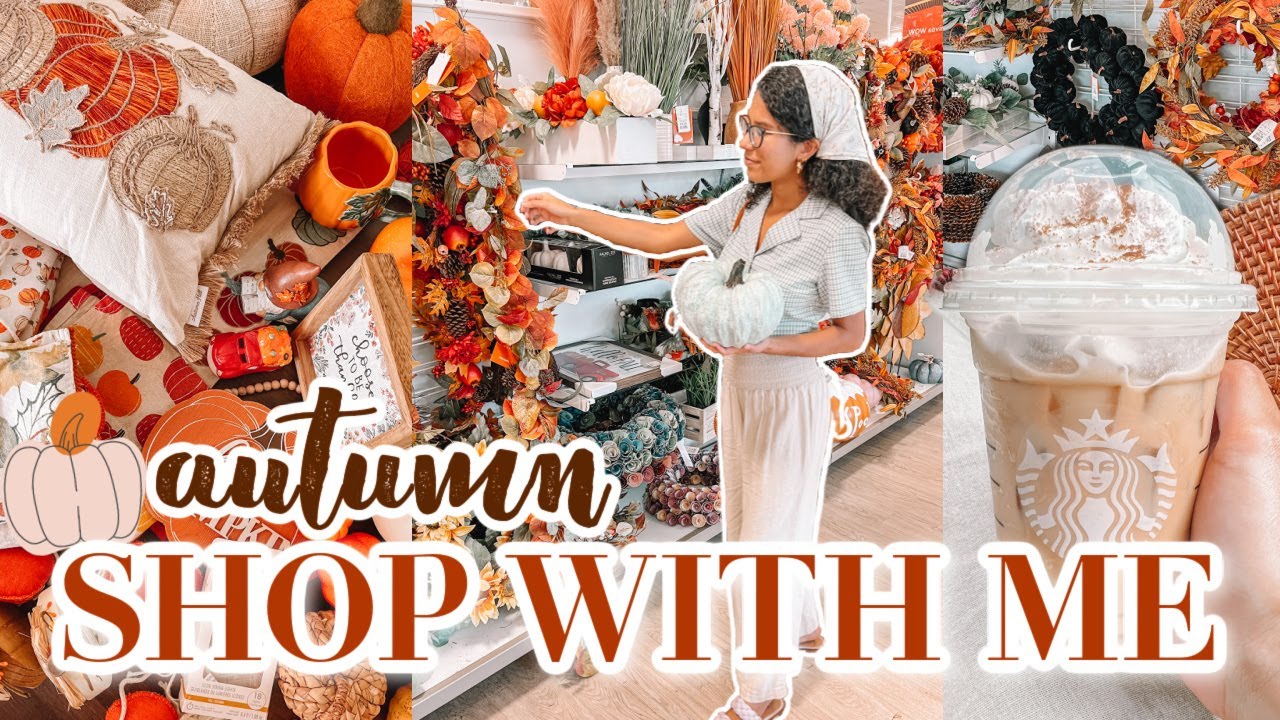 SHOP WITH ME FOR FALL 🍂 HomeGoods Fall Decor Shopping Haul - YouTube