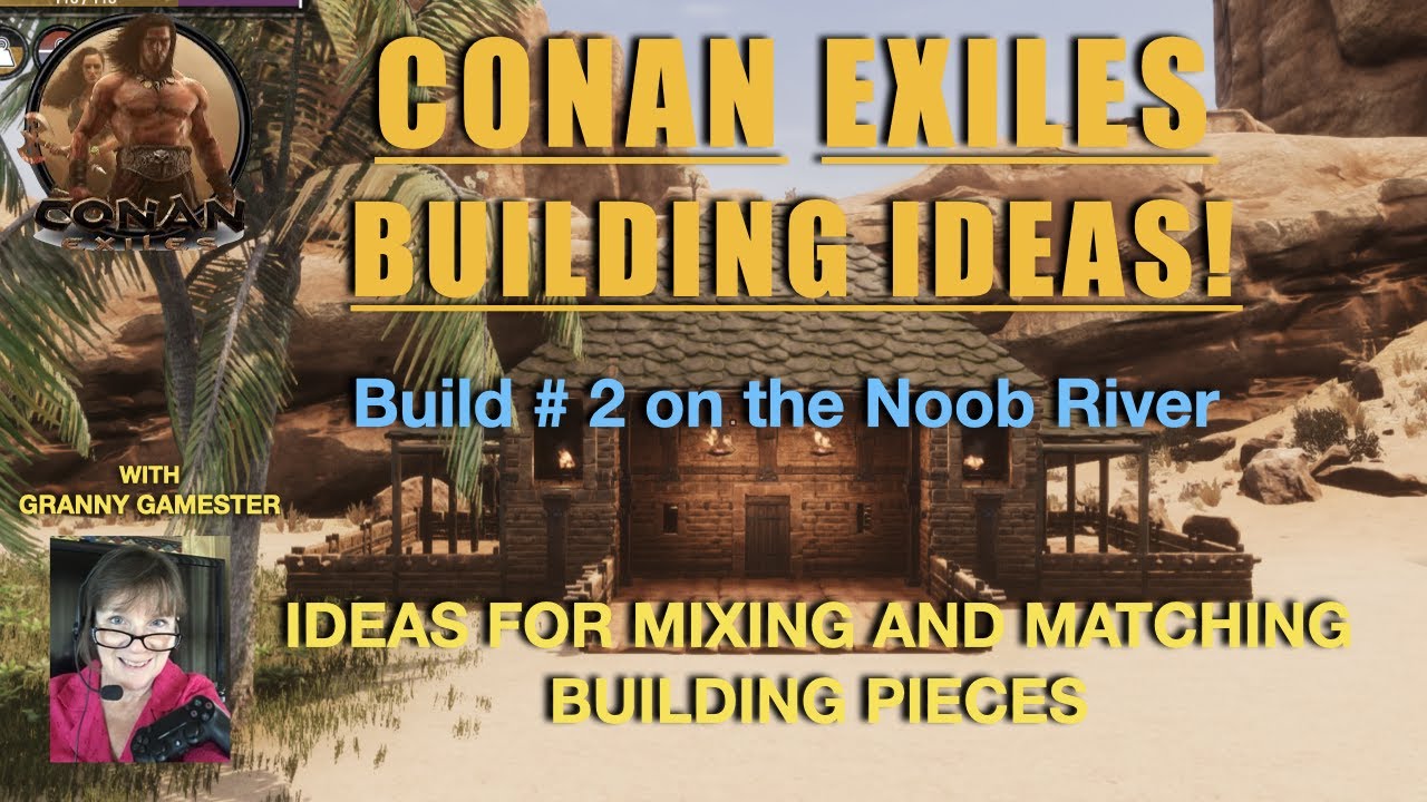 Conan Building Ideas by Mixing and Matching pieces! - YouTube