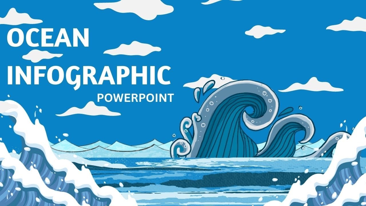 OCEAN DEPTH INFOGRAPHIC TIMELINE PRESENTATION !! PowerPoint ...
