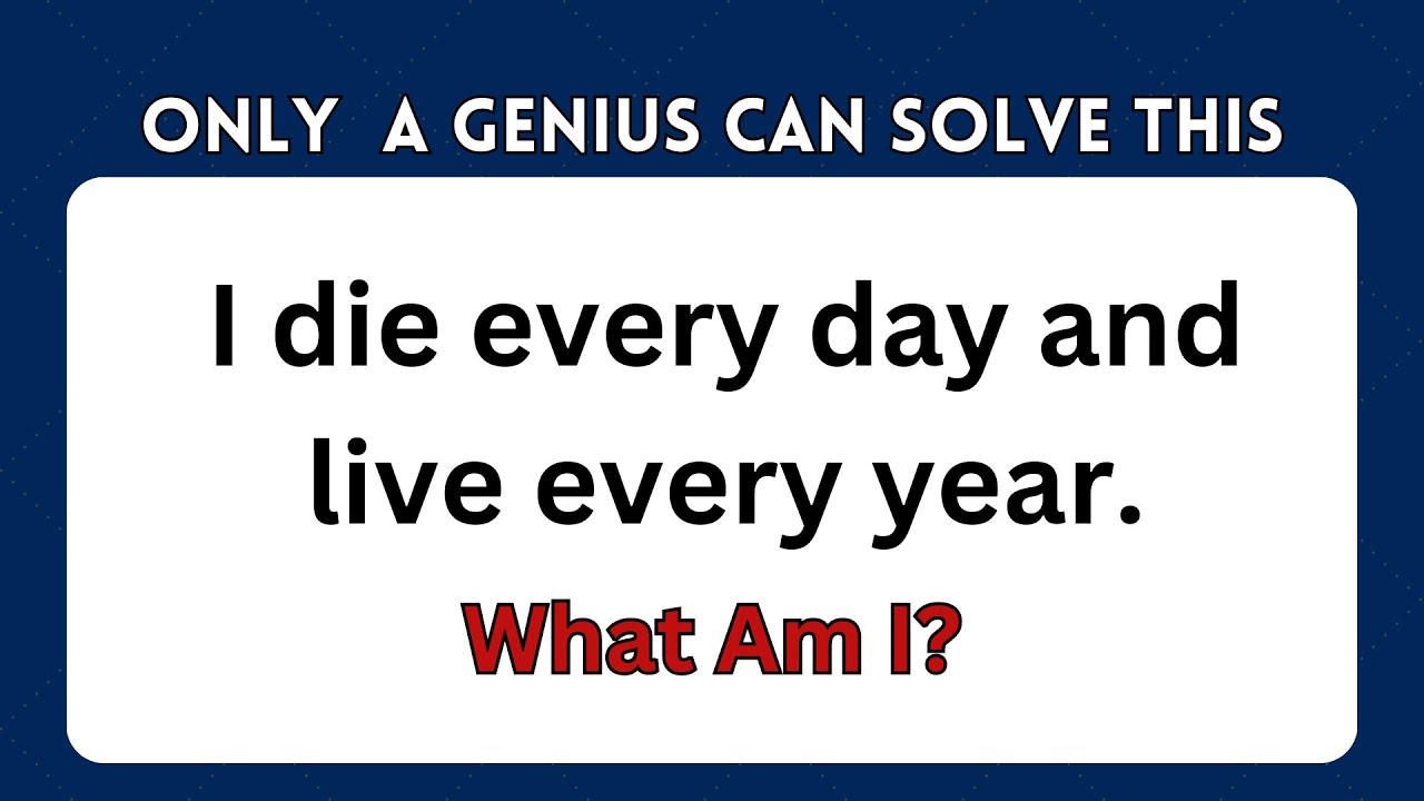 10 Tricky Riddles That Will Stretch Your Brain | RIDDLES QUIZ - YouTube