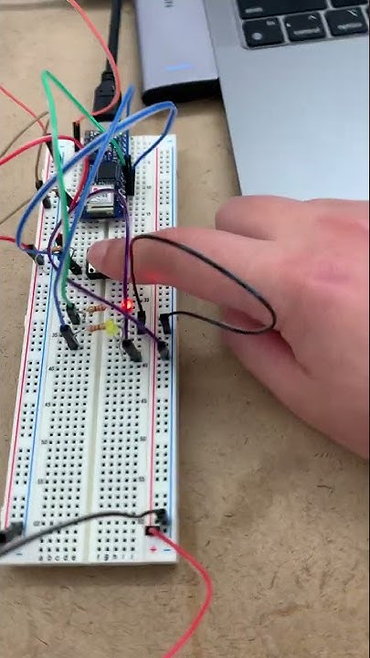 FA22 Physical Computing Week 2 Lab, push button - YouTube