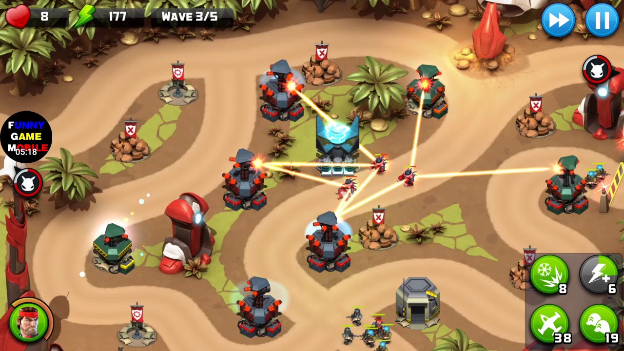 FGMobile - Alien Creeps TD: Event The Beast Howls ( Insane with Flak ...