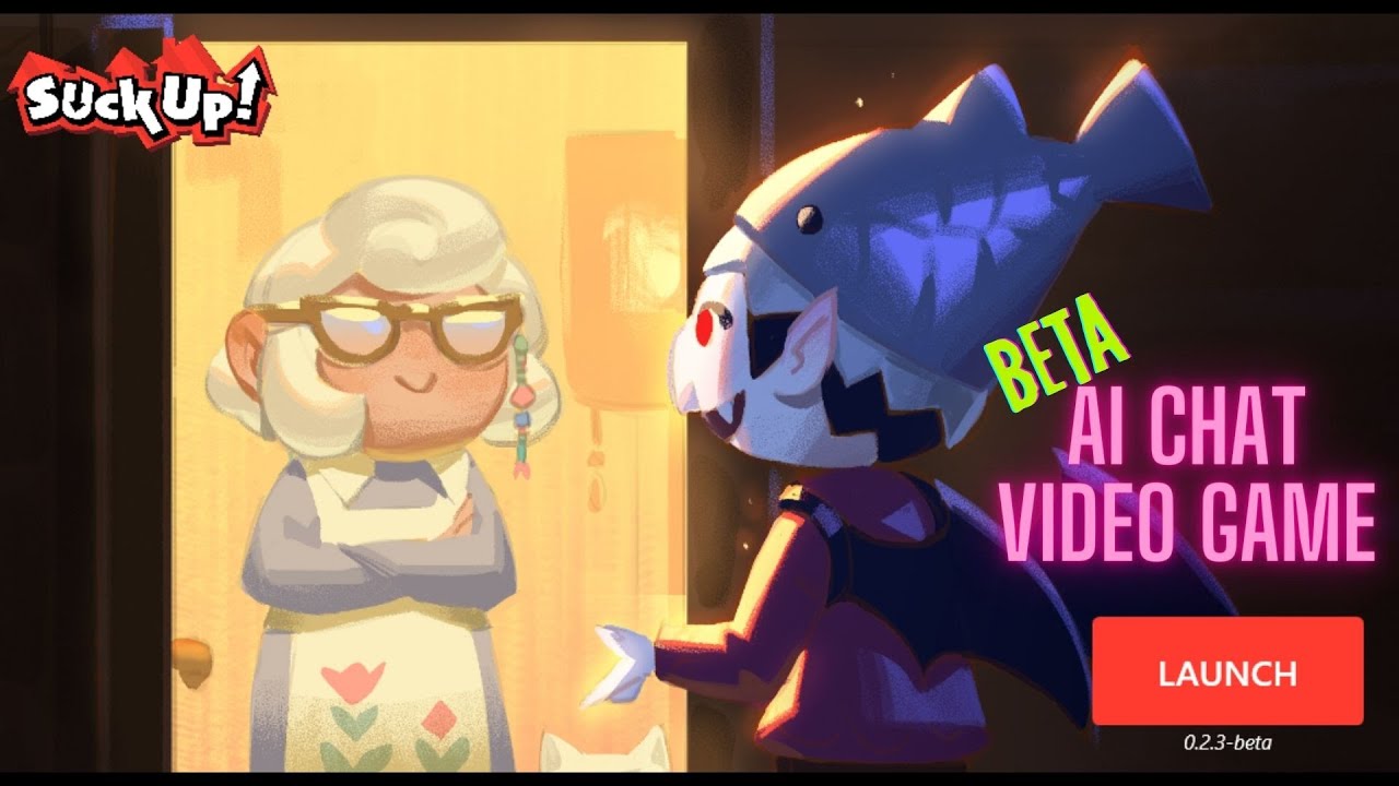 Part 1 - Suck Up! | AI Chat Recognition Video Game! | Beta test | First ...