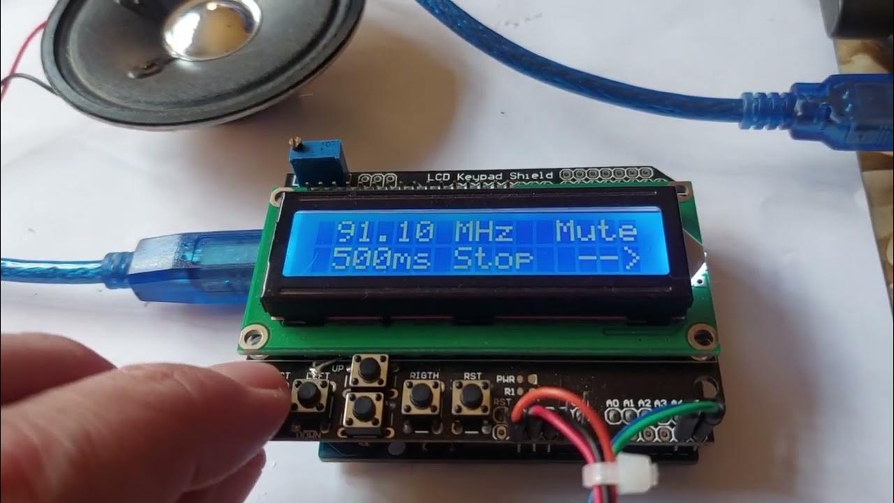 Spirit Box com Arduino - YouTube