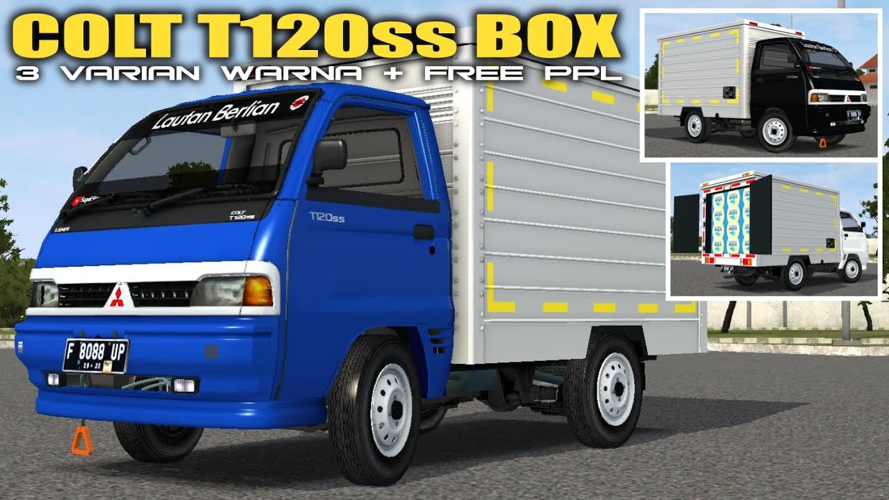 RILIS COLT T120SS BOX STANDAR BY ADE ISKANDAR FREE LIVERY POLOSAN + PPL ...