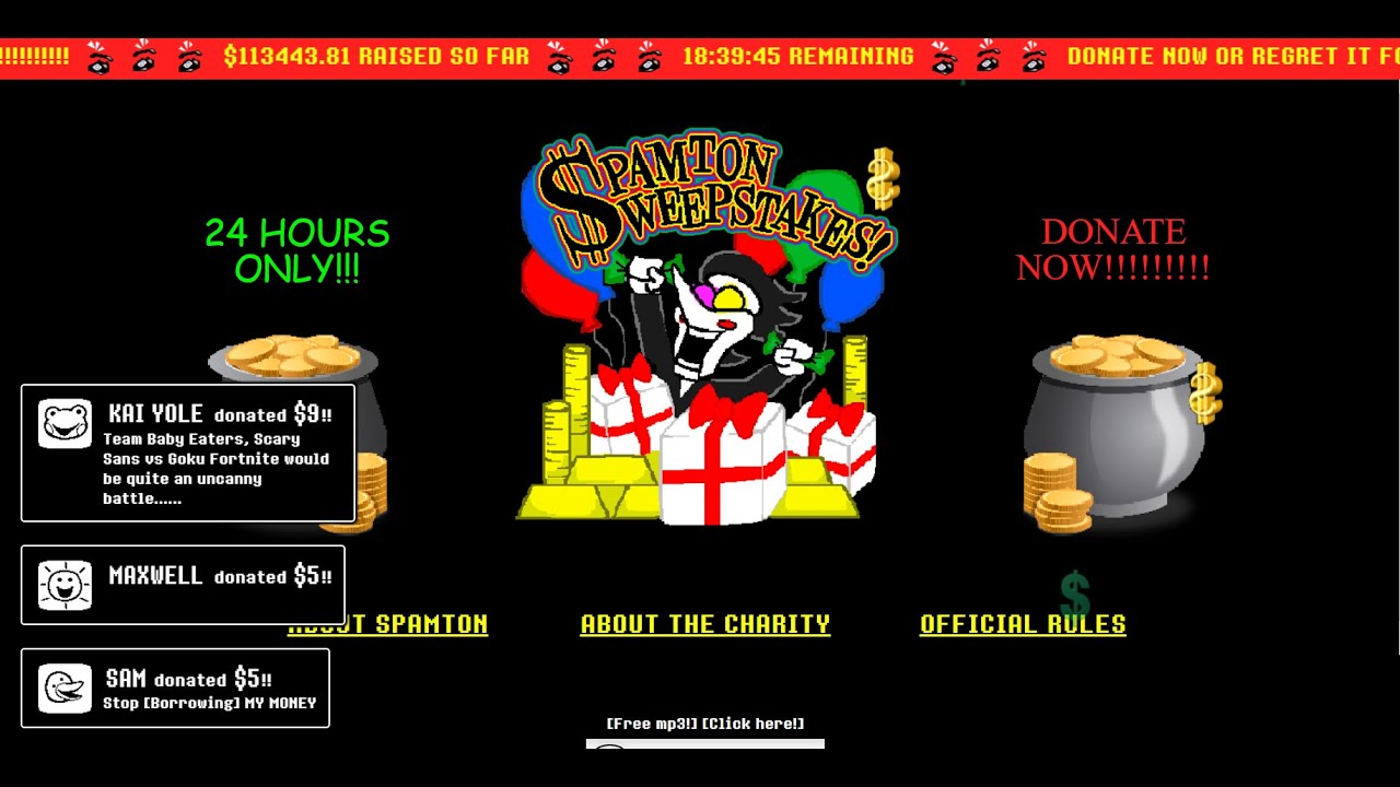 Exploring "Spamton Sweepstakes" (Why does this have so many views ...